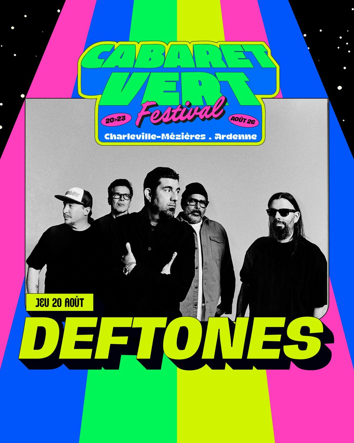 Concert Deftones, Body Count ft Ice-T à Charleville-Mézières le 20/08/2026